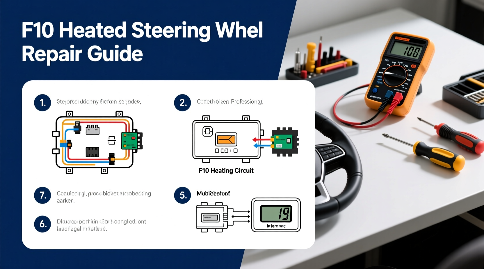 F10 Heated Steering Wheel Not Working? Fix It Step-by-Step