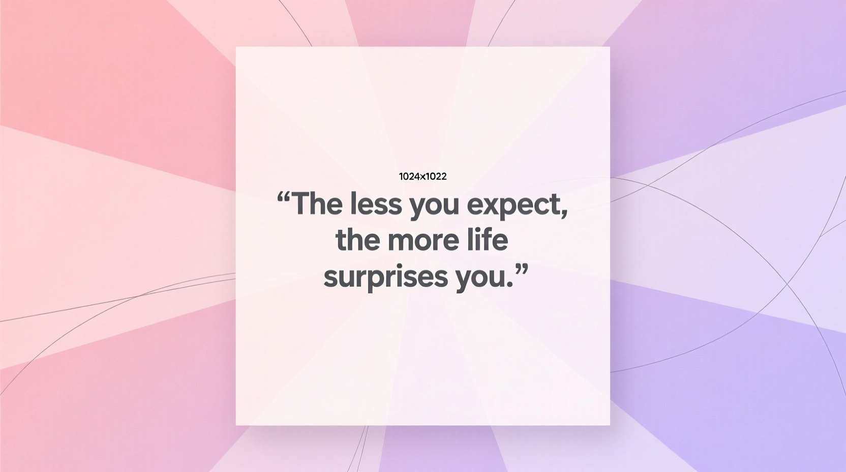 Low Expectations Quotes for Peace and Joy
