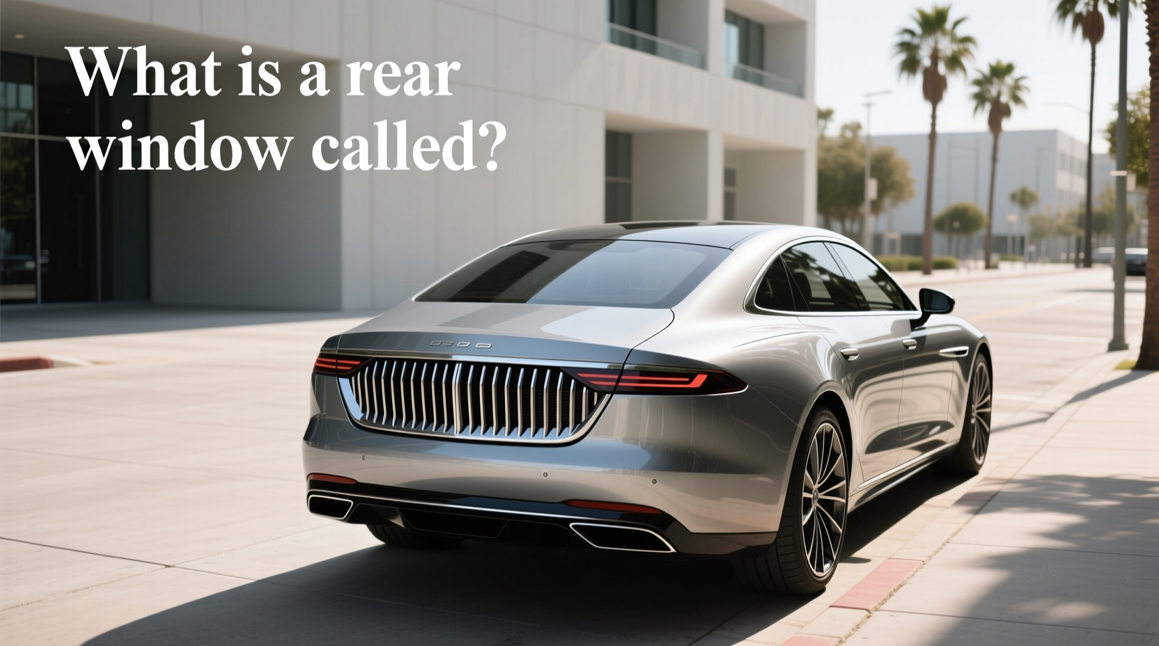 How to Choose Rear Louver, What Is a Rear Window Called? Buying Guide