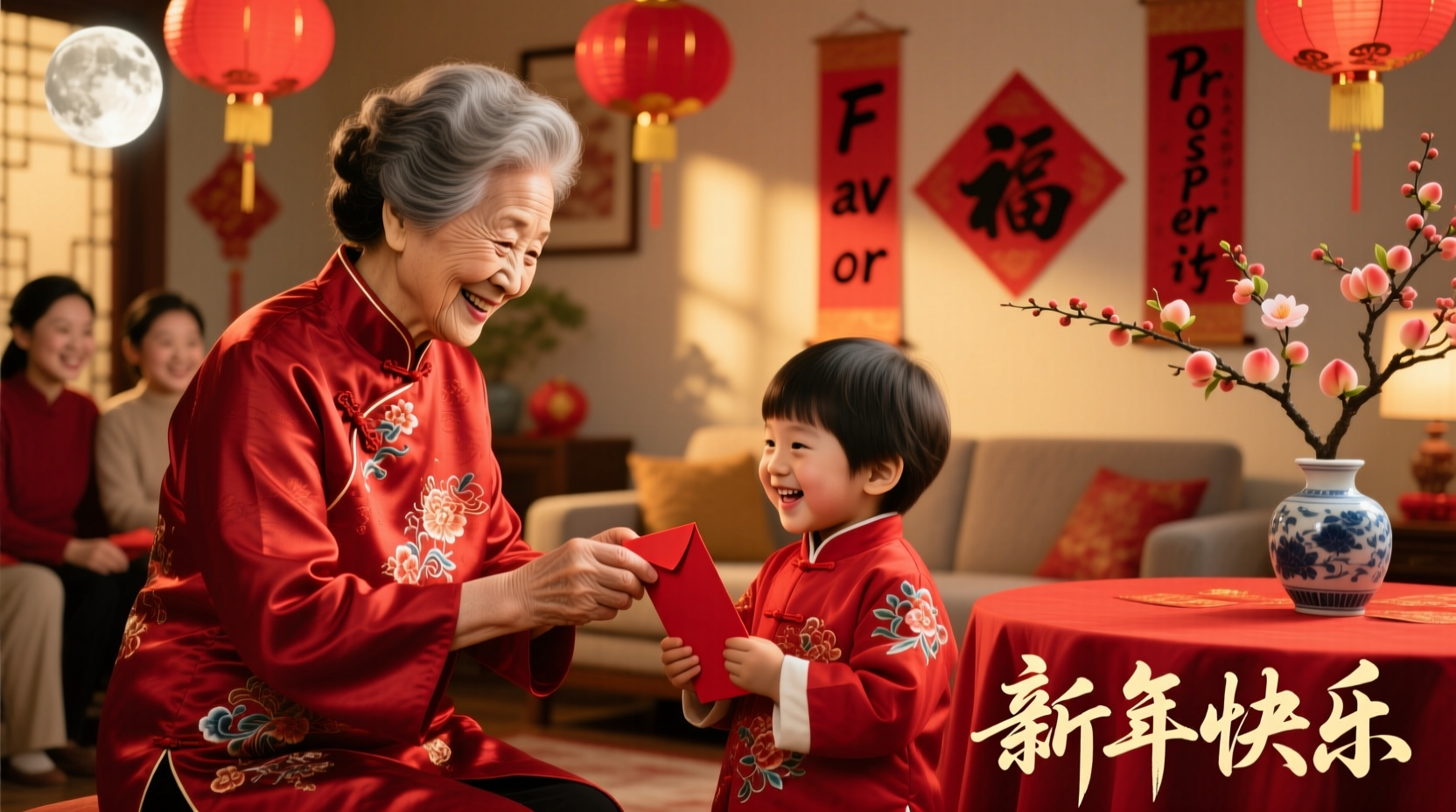 Who Gives Red Envelopes on Lunar New Year