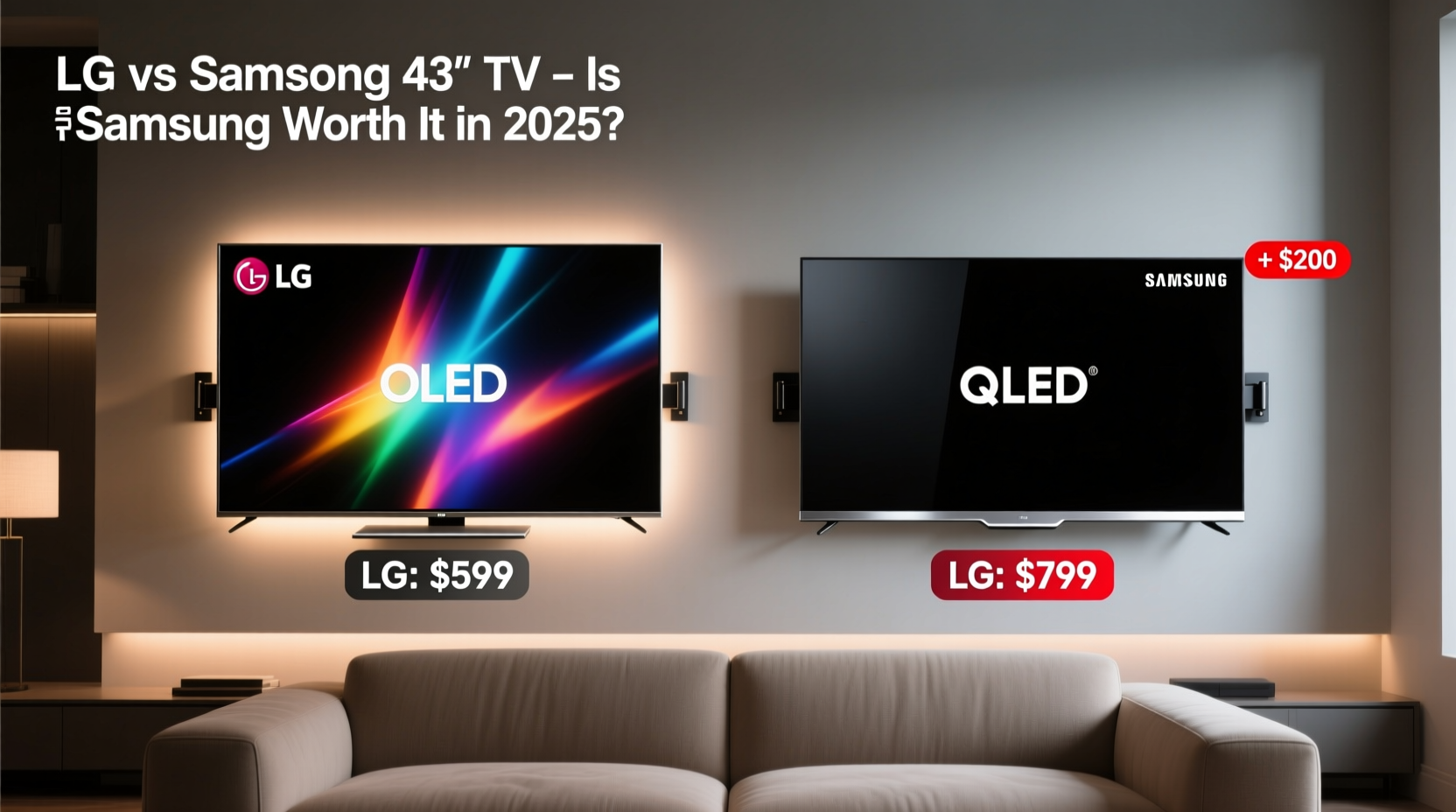 Lg Vs Samsung 43 Inch Tv Is The Samsung Really Worth The Extra Cash In 2025