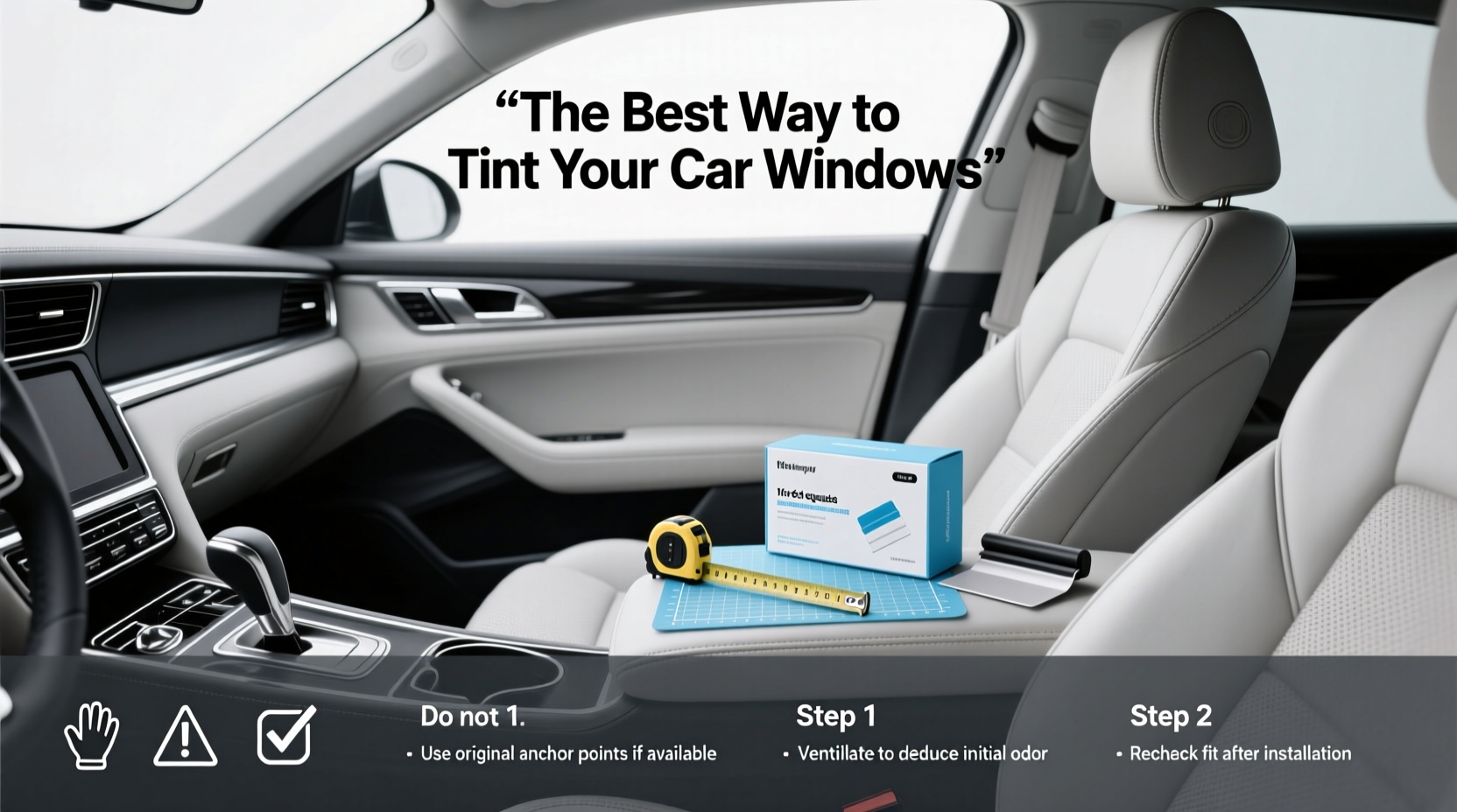 How to Choose Best Way to Tint My Car Windows: Buying Guide