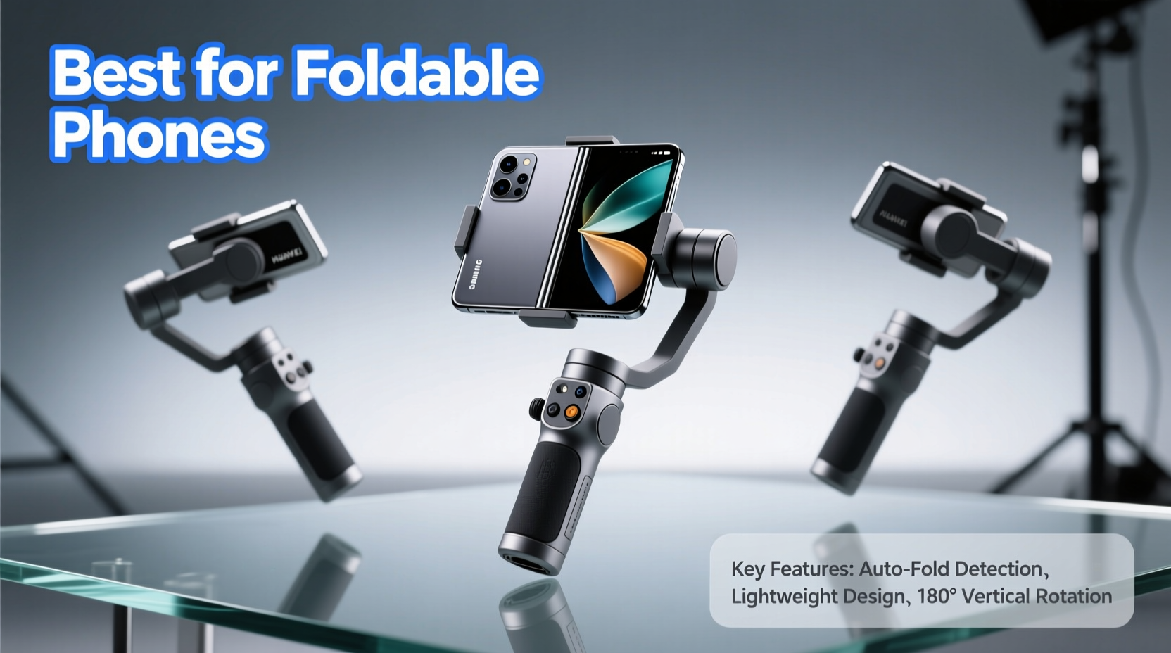How to Choose the Best Phone Gimbal Stabilizer 3 Axis for Foldable ...