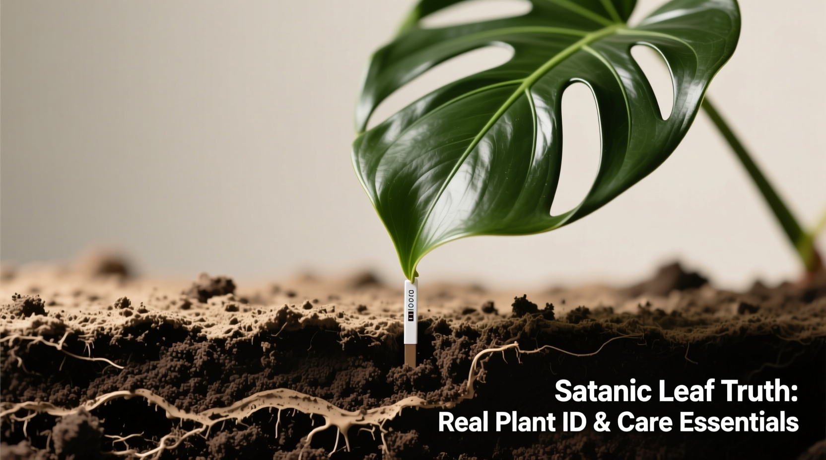 Satanic Leaf Truth: Real Plant ID & Care Essentials