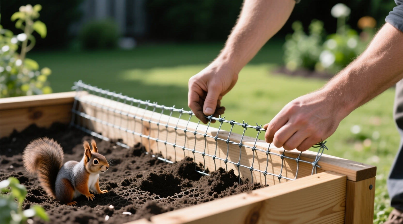 Garden Squirrel Control: Effective Barriers Over Myths