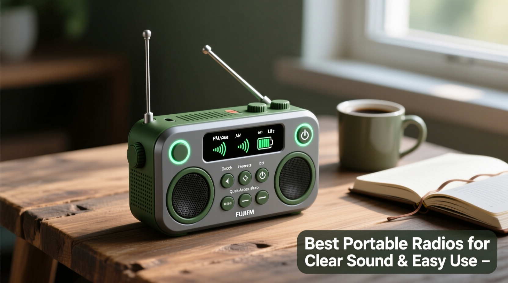 Best Portable Radios For Clear Sound And Easy Use