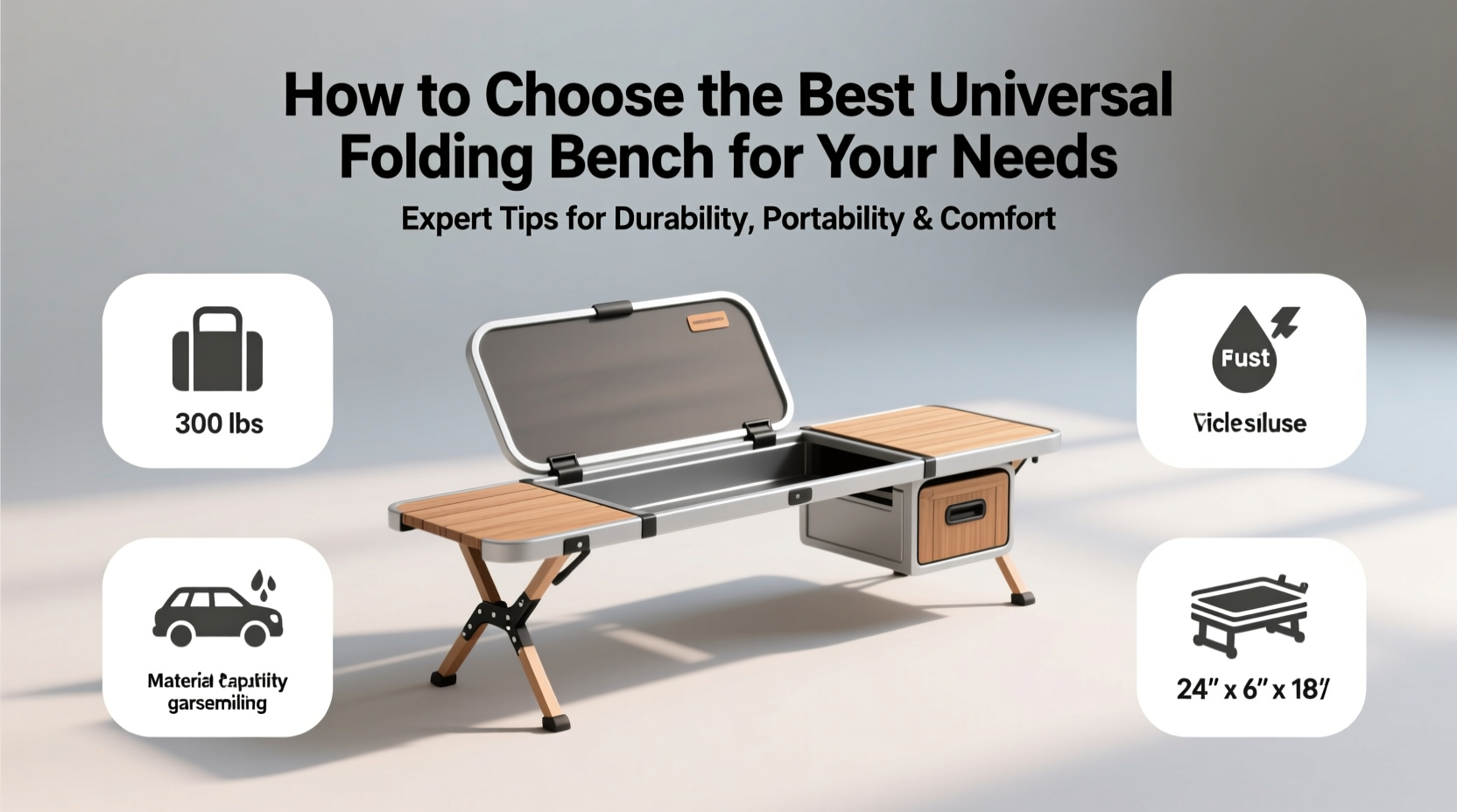 How to Choose the Best Universal Folding Bench for Your Needs