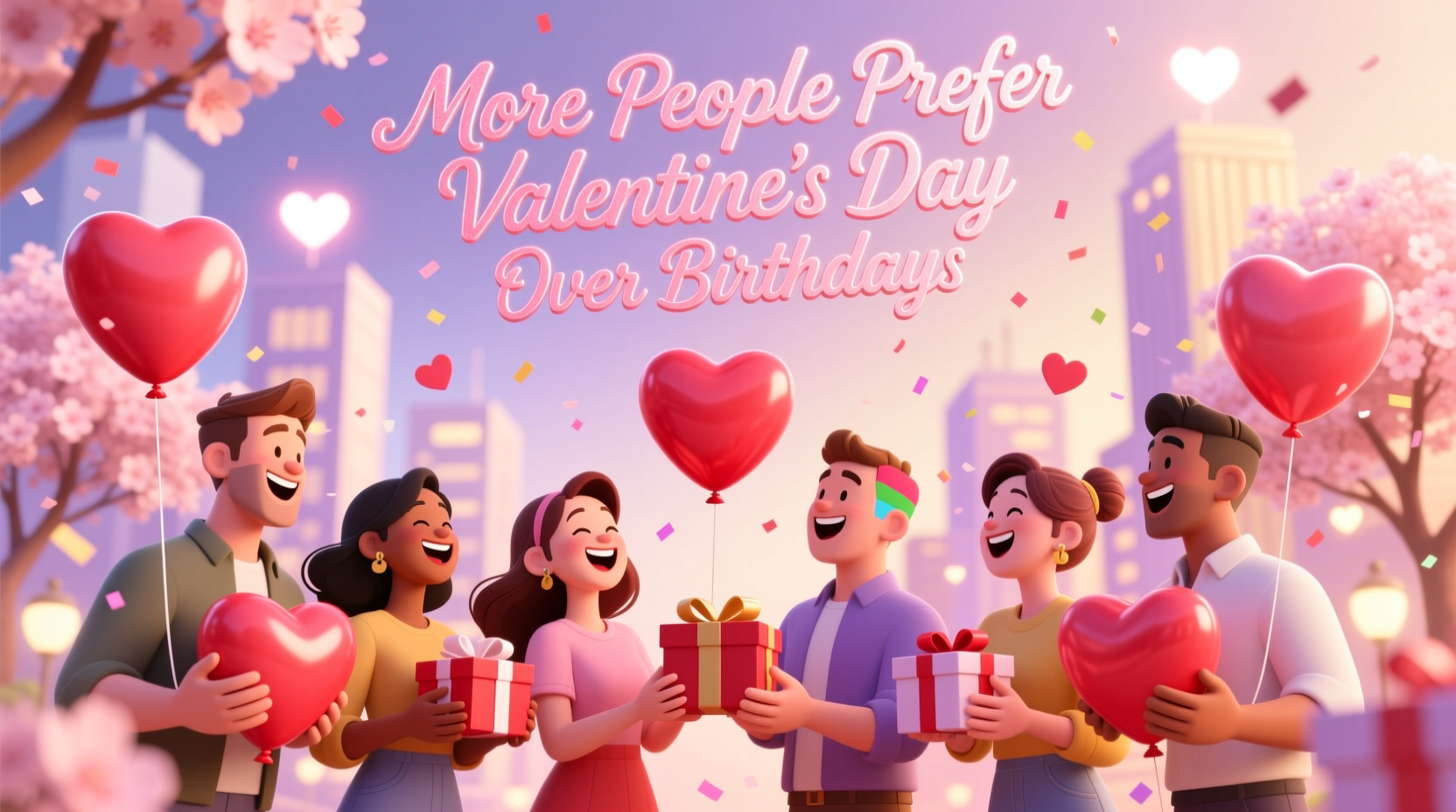 More People Prefer Valentine's Day Over Birthdays