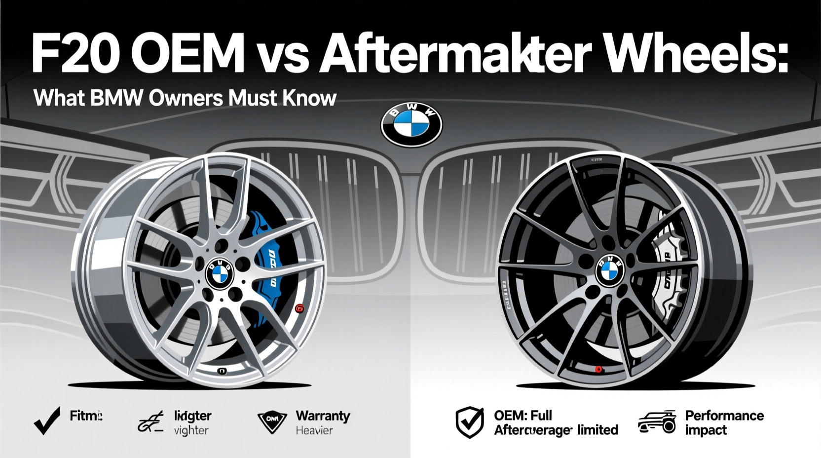 F20 OEM vs Aftermarket Wheels: What BMW Owners Must Know
