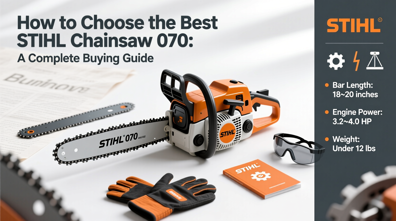 How to Choose the Best STIHL Chainsaw 070: A Complete Buyer's Guide