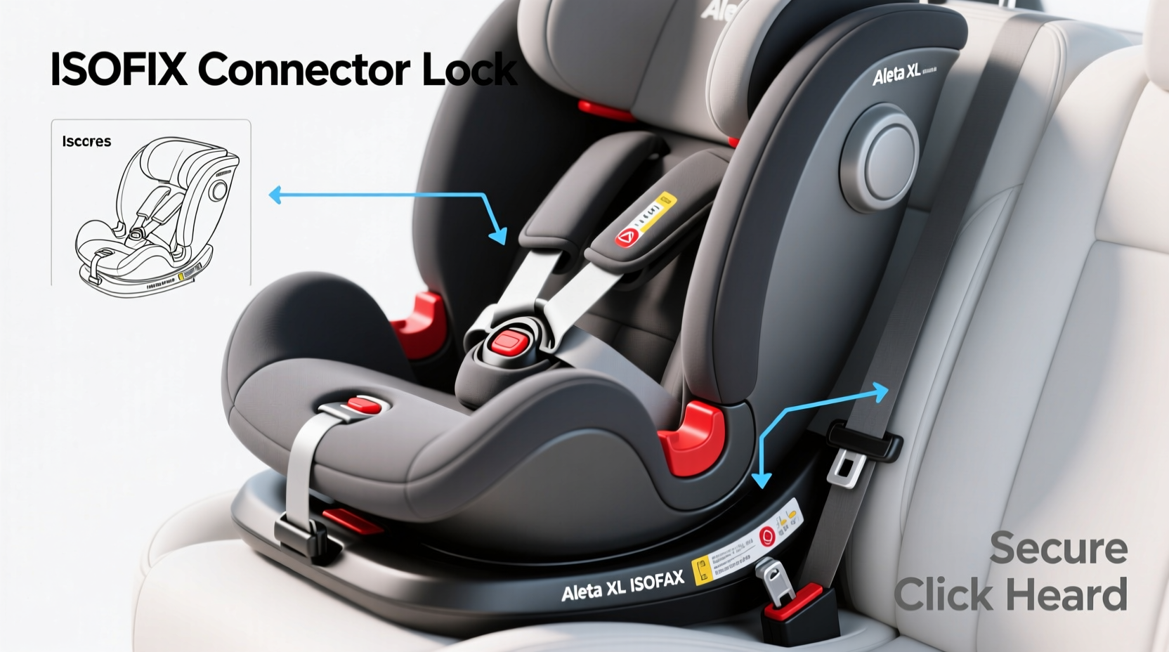 Altea XL ISOFIX Child Seat Installation Guide