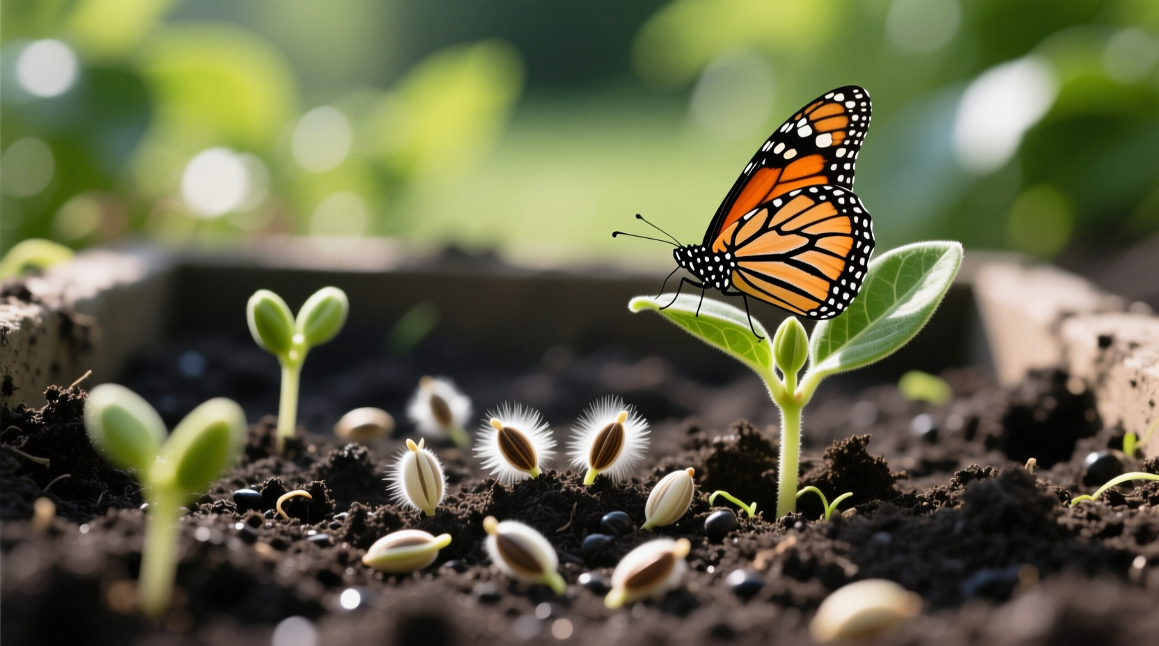 How to Plant Milkweed Seeds for Monarch Butterflies | Step-by-Step
