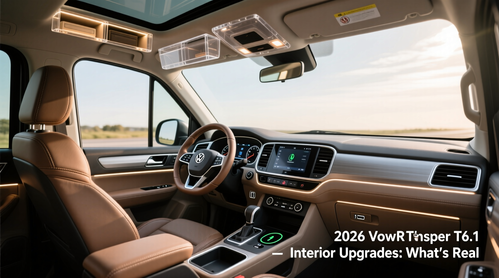 2026 VW Transporter T6.1 Interior Upgrades: What’s Real