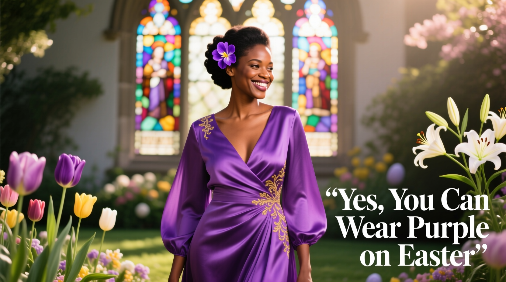 Yes, You Can Wear Purple on Easter