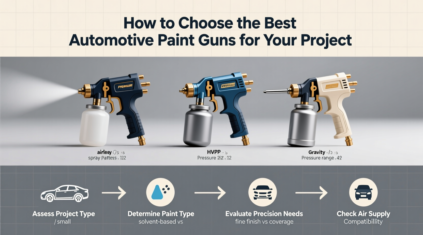 How to Choose the Best Automotive Paint Guns for Your Project