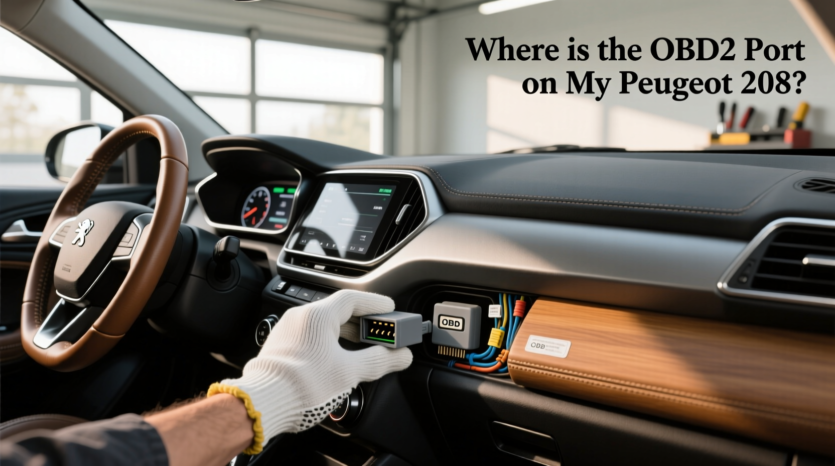 Where Is the OBD2 Port on a Peugeot? How to Find It by Model