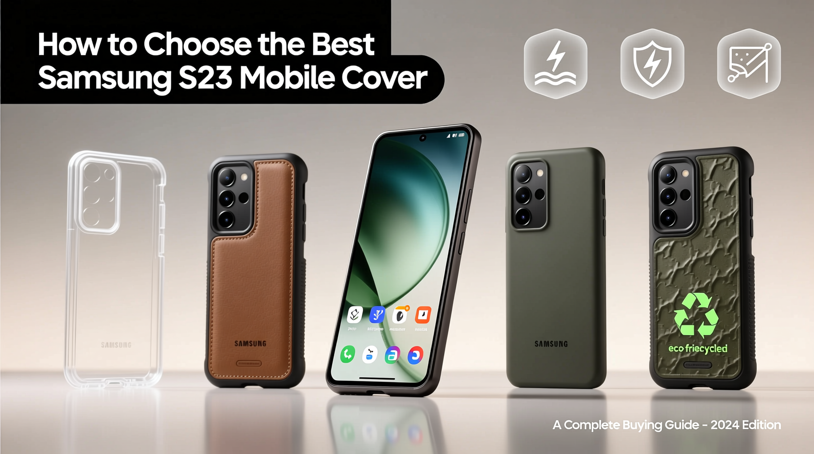 How to Choose the Best Samsung S23 Mobile Cover: A Complete Buying Guide