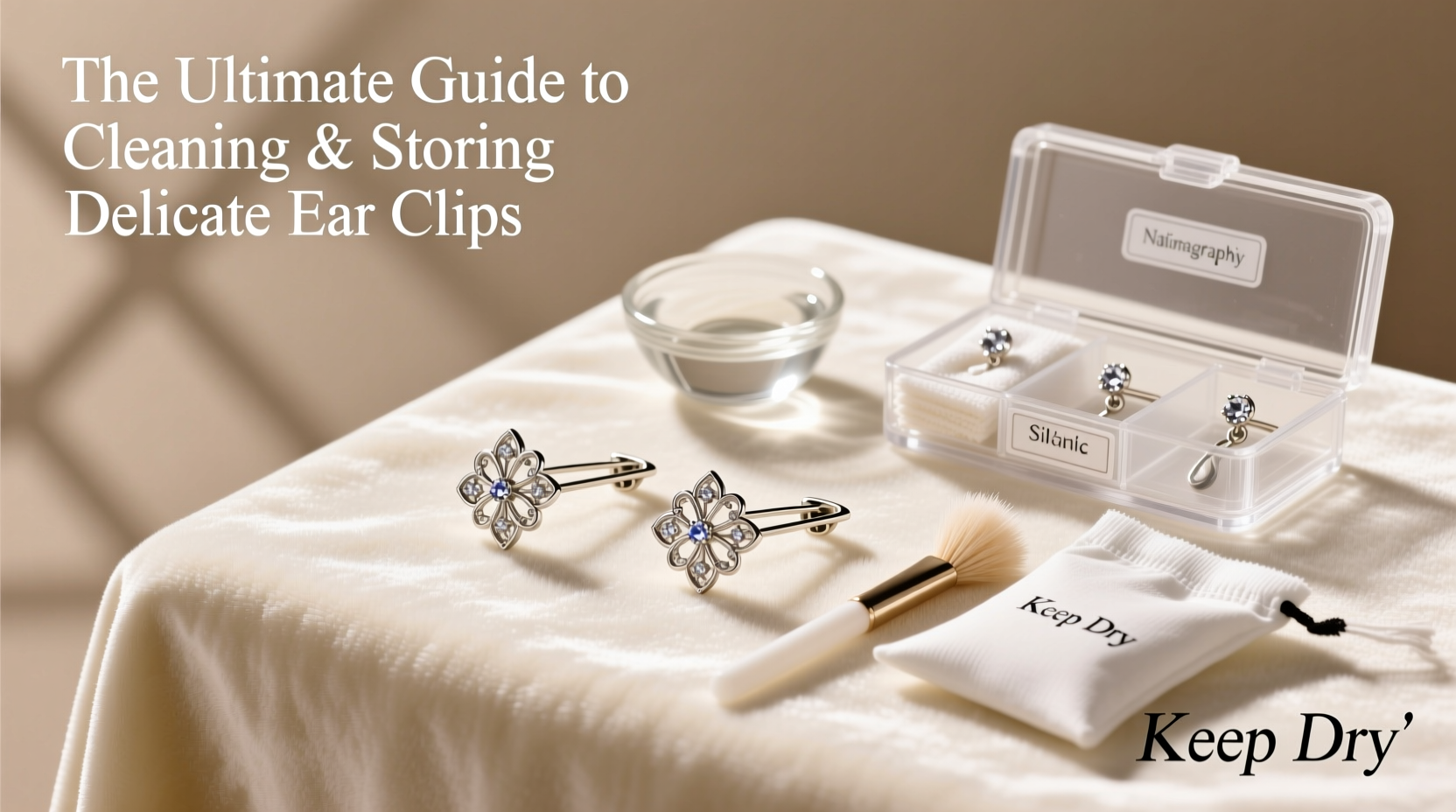 The Ultimate Guide To Cleaning And Safely Storing Delicate Ear Clips ...
