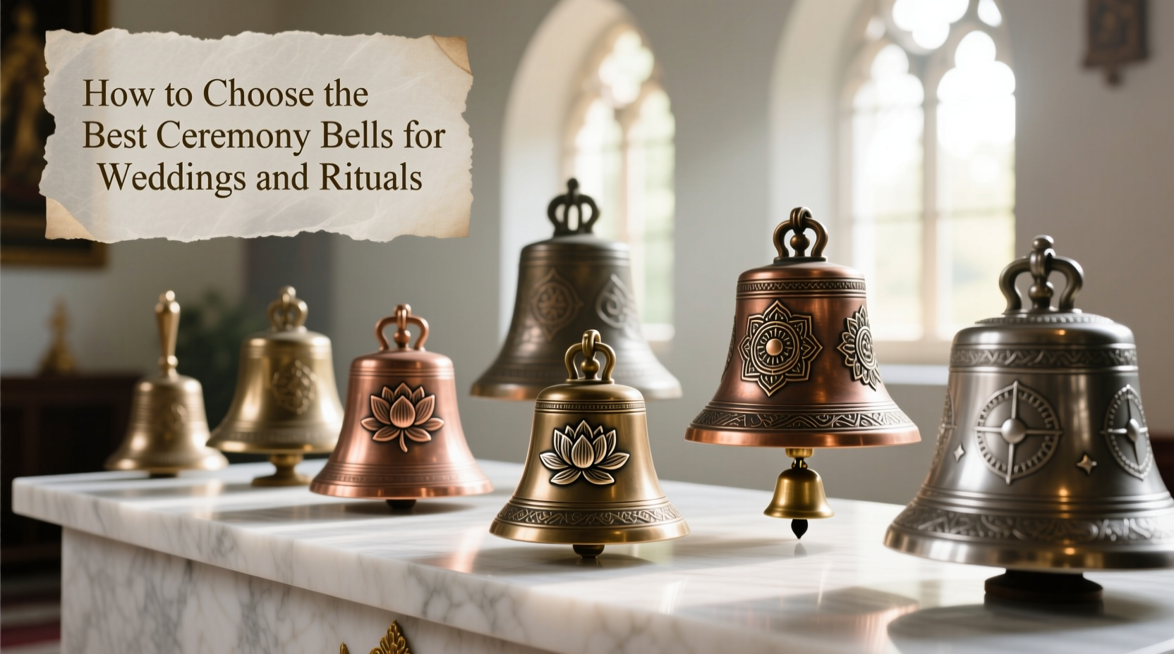 How to Choose the Best Ceremony Bells for Weddings and Rituals