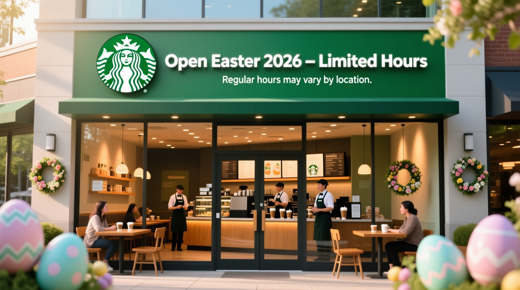 Is Starbucks Open Easter 2026? Yes, With Limited Hours