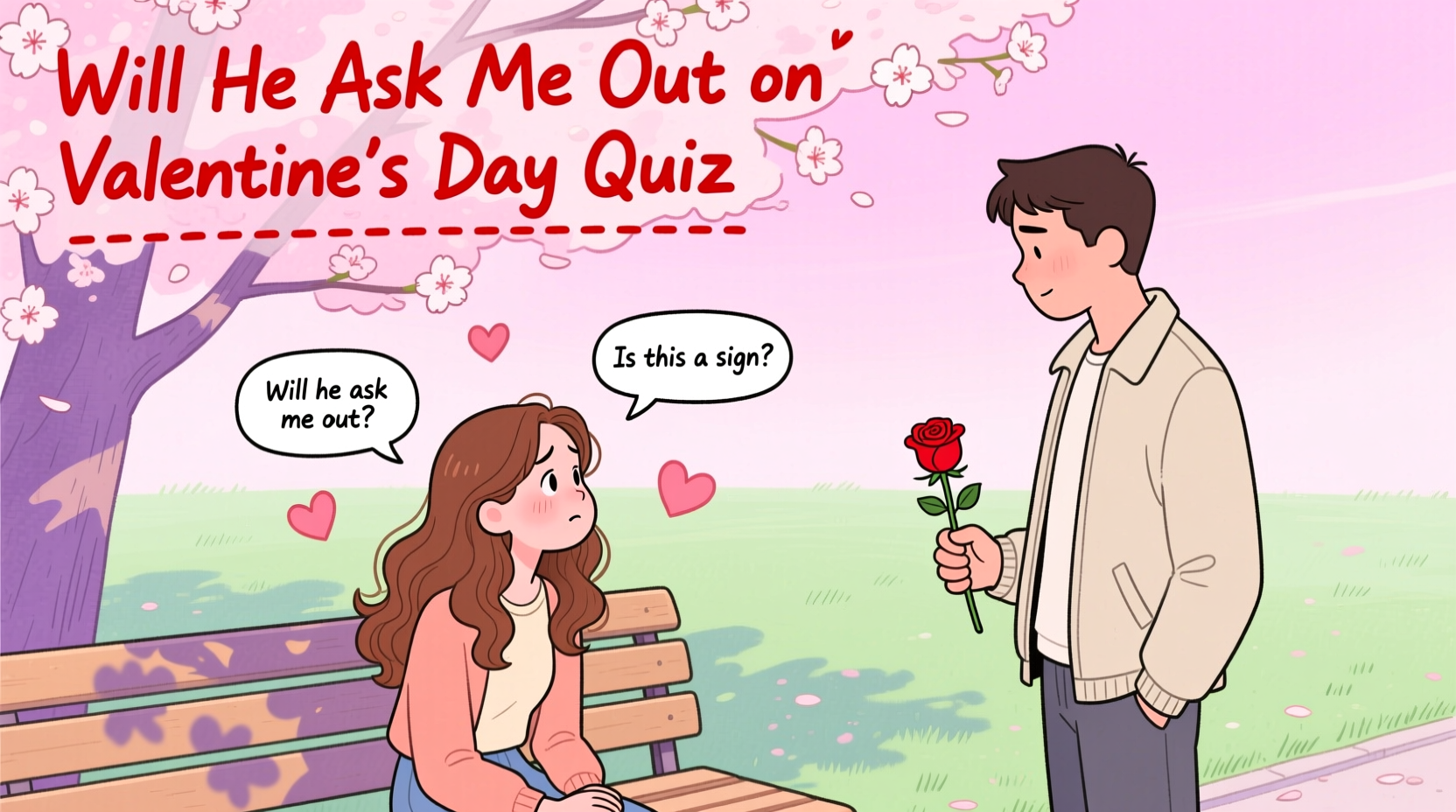 Will He Ask Me Out on Valentine's Day Quiz