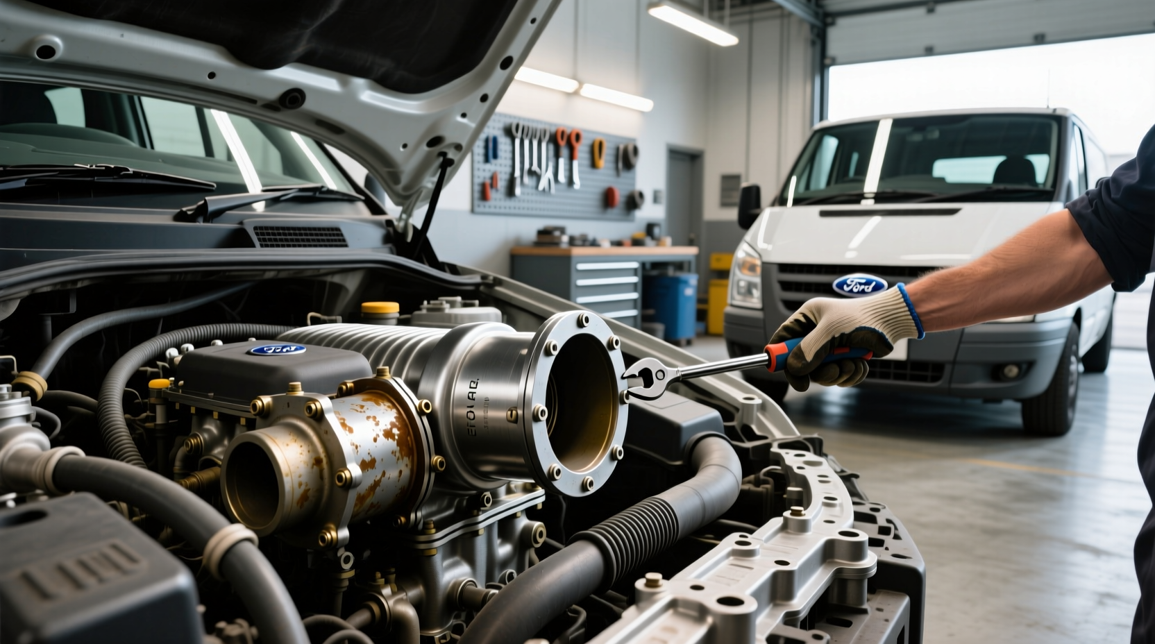 How to Identify and Replace a Faulty EGR Valve on Ford Transit MK7