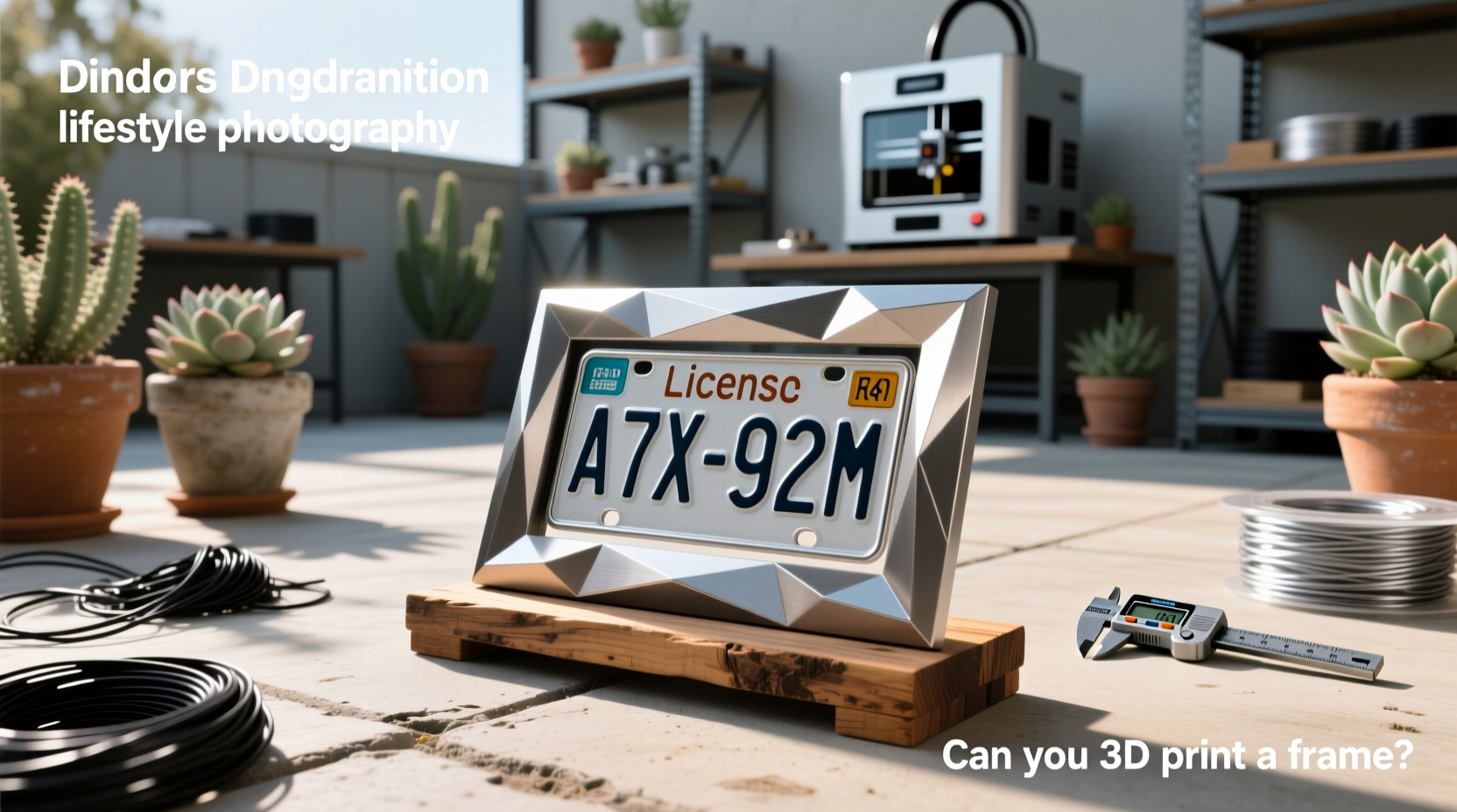 3d license plate frame,Can you 3D print a frame? buying guide