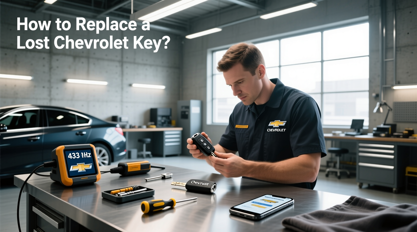 How to Choose Key for Chevrolet Cruze 433MHz, How to Replace a Lost ...