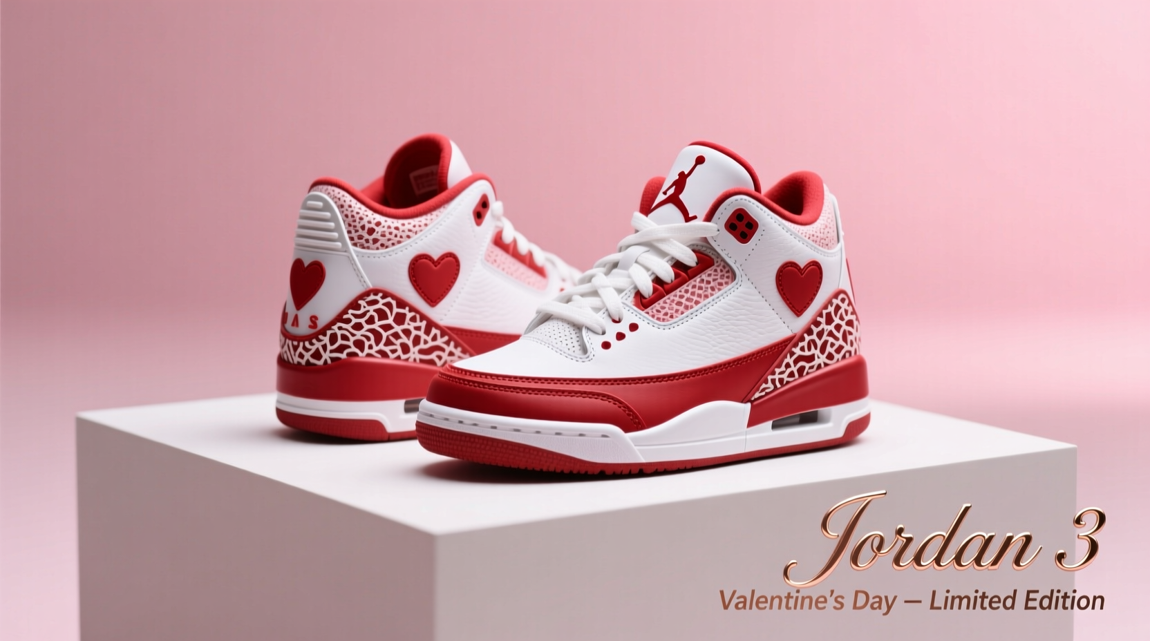 How Much Are the Jordan 3 Valentine's Day Shoes?
