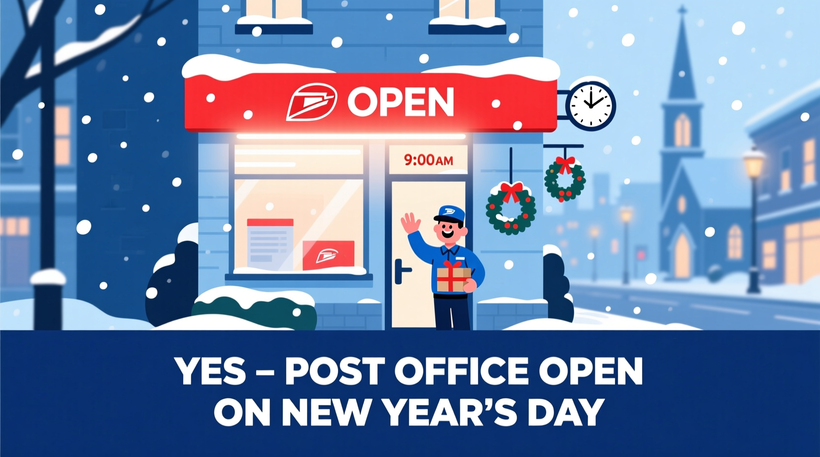 Is the Post Office Open on New Year's Day?