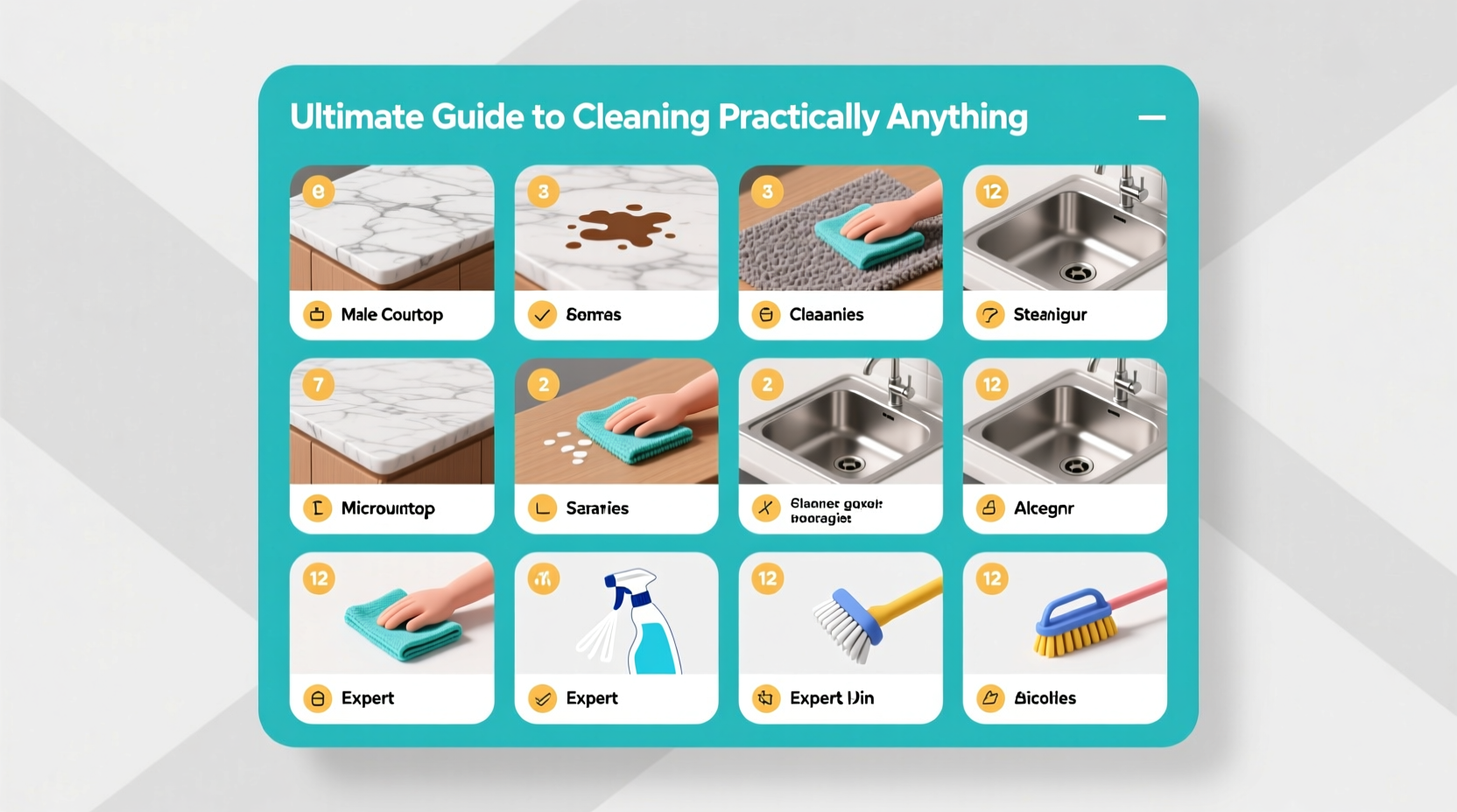 Ultimate Guide To Cleaning Practically Anything Expert Tips For Every ...