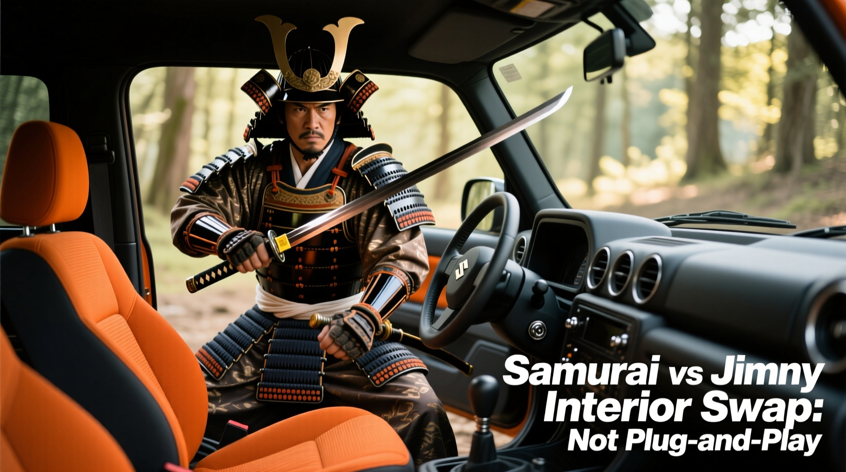 Samurai vs Jimny Interior Swap: Not Plug-and-Play