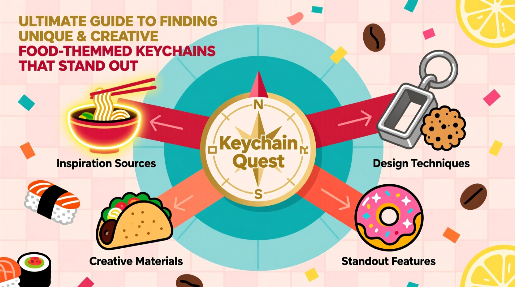 Ultimate Guide To Finding Unique And Creative Food Themed Keychains ...