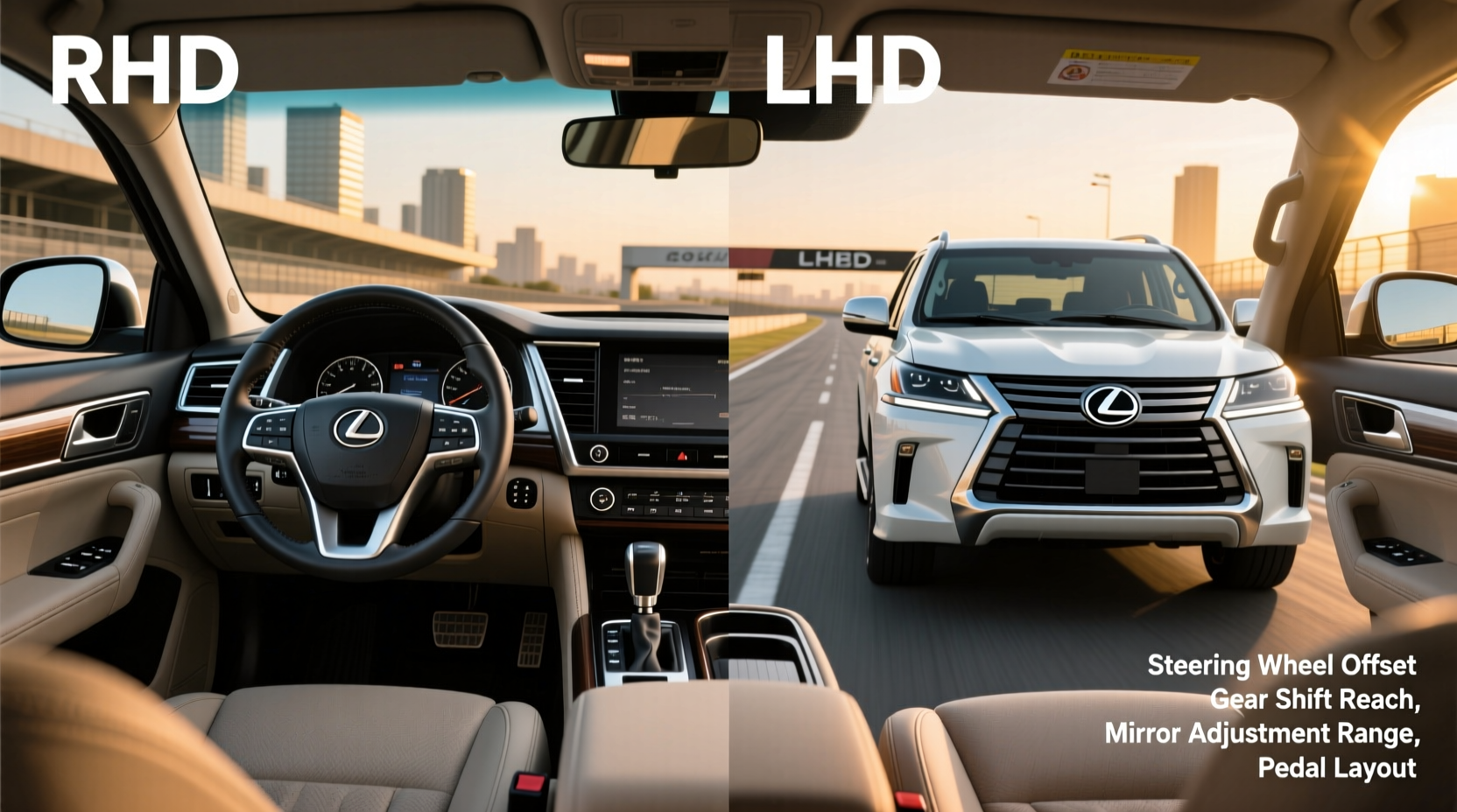 LX470 RHD vs LHD Ergonomics: Real Differences Explained