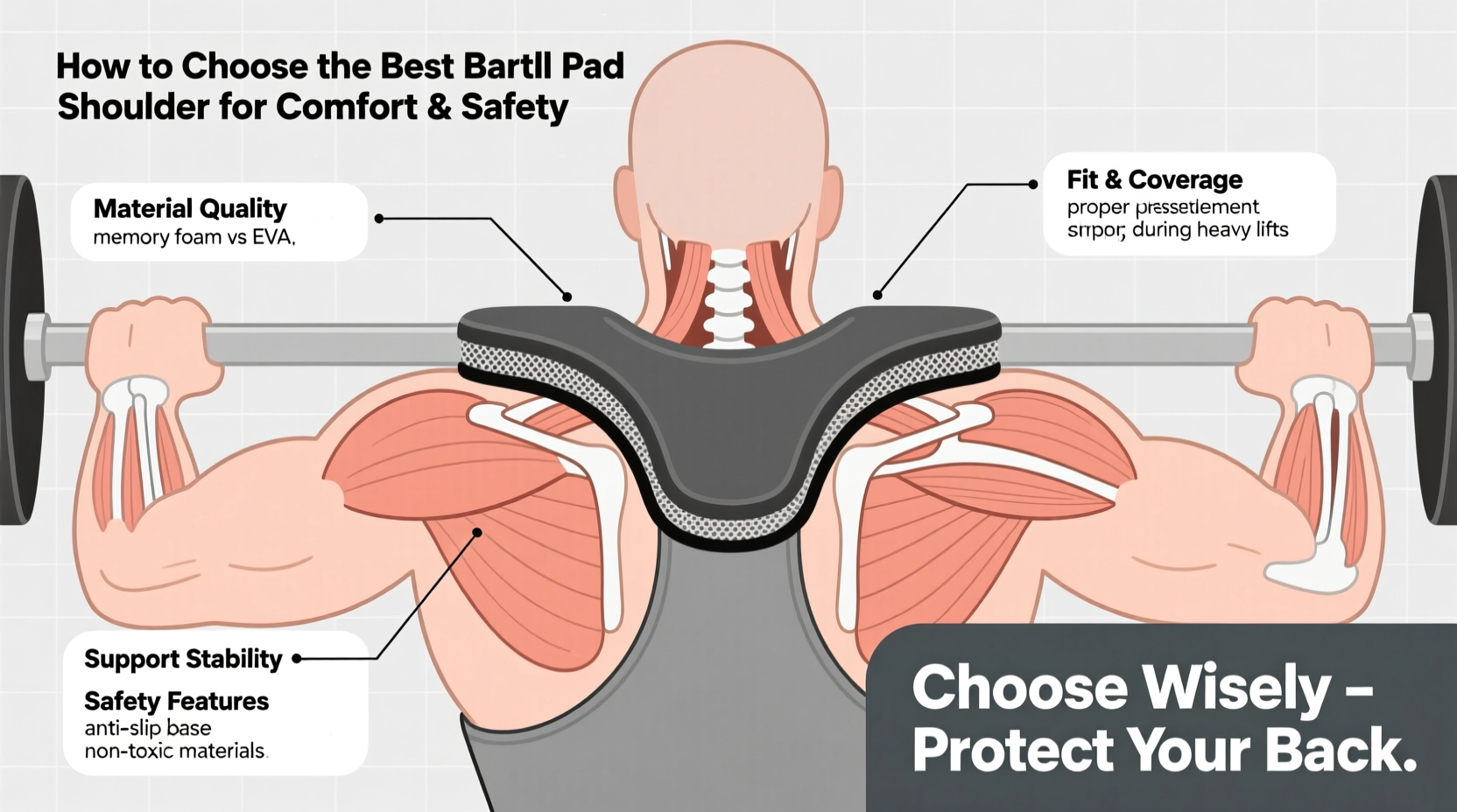 How to Choose the Best Barbell Pad Shoulder for Comfort & Safety