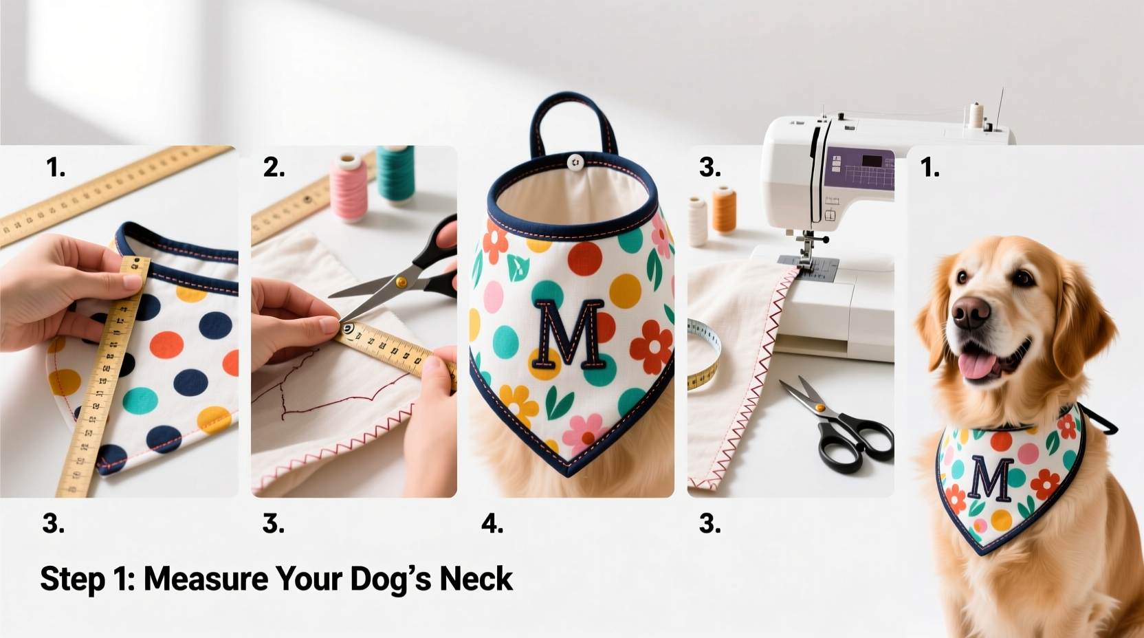 Step By Step Guide To Sewing Your Own Custom Dog Bib For Every Occasion