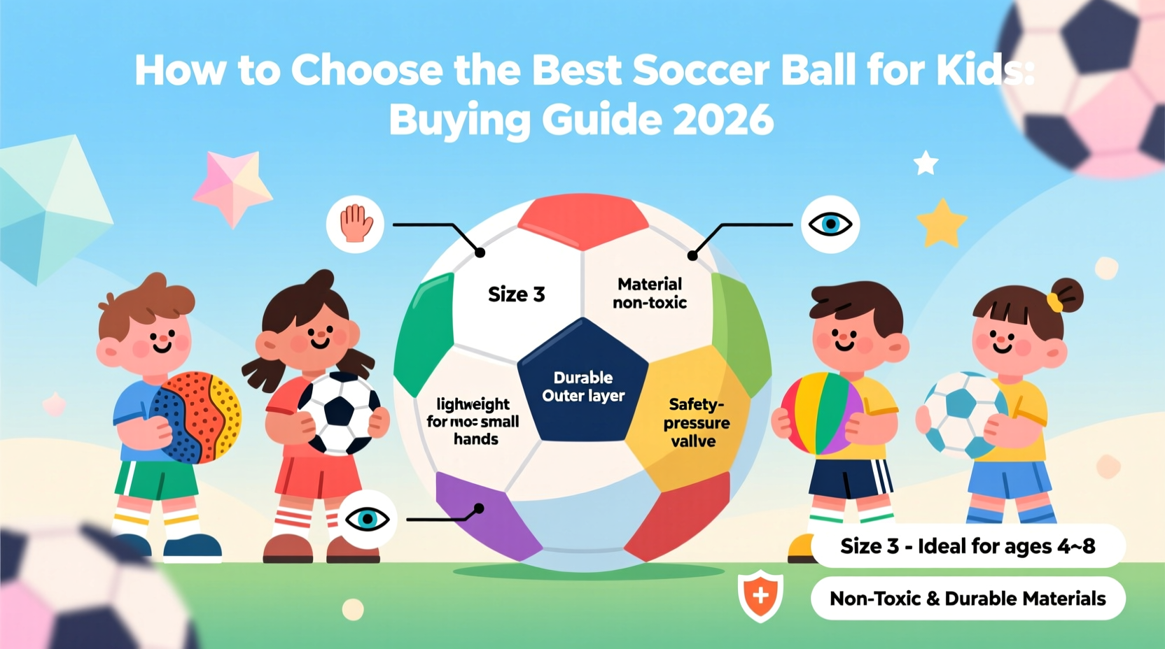 How to Choose the Best Soccer Ball for Kids: Buying Guide 2026