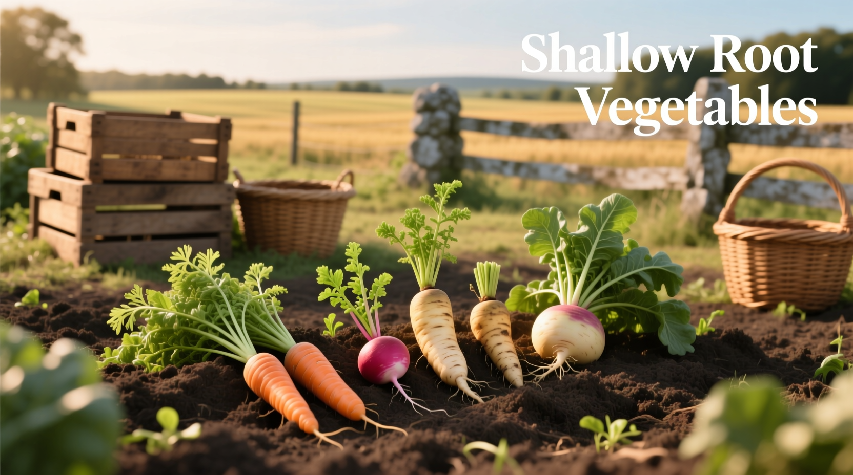 Shallow Root Vegetables Guide: What to Grow in Pots & Shallow Beds