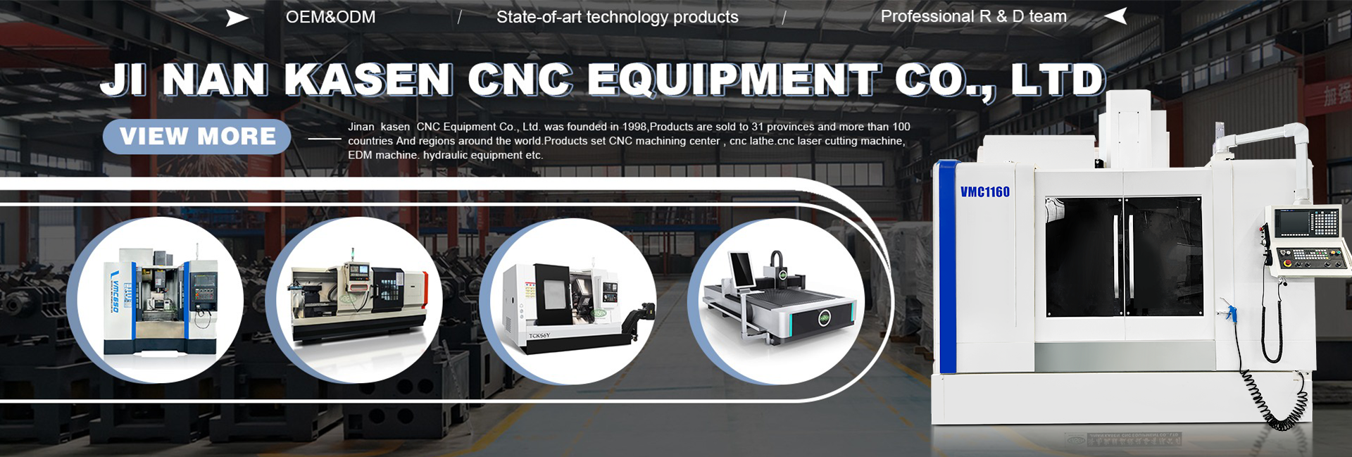 Jinan Kasen Cnc Equipment Co., Ltd. - CNC MACHINING CENTER, CNC lathe