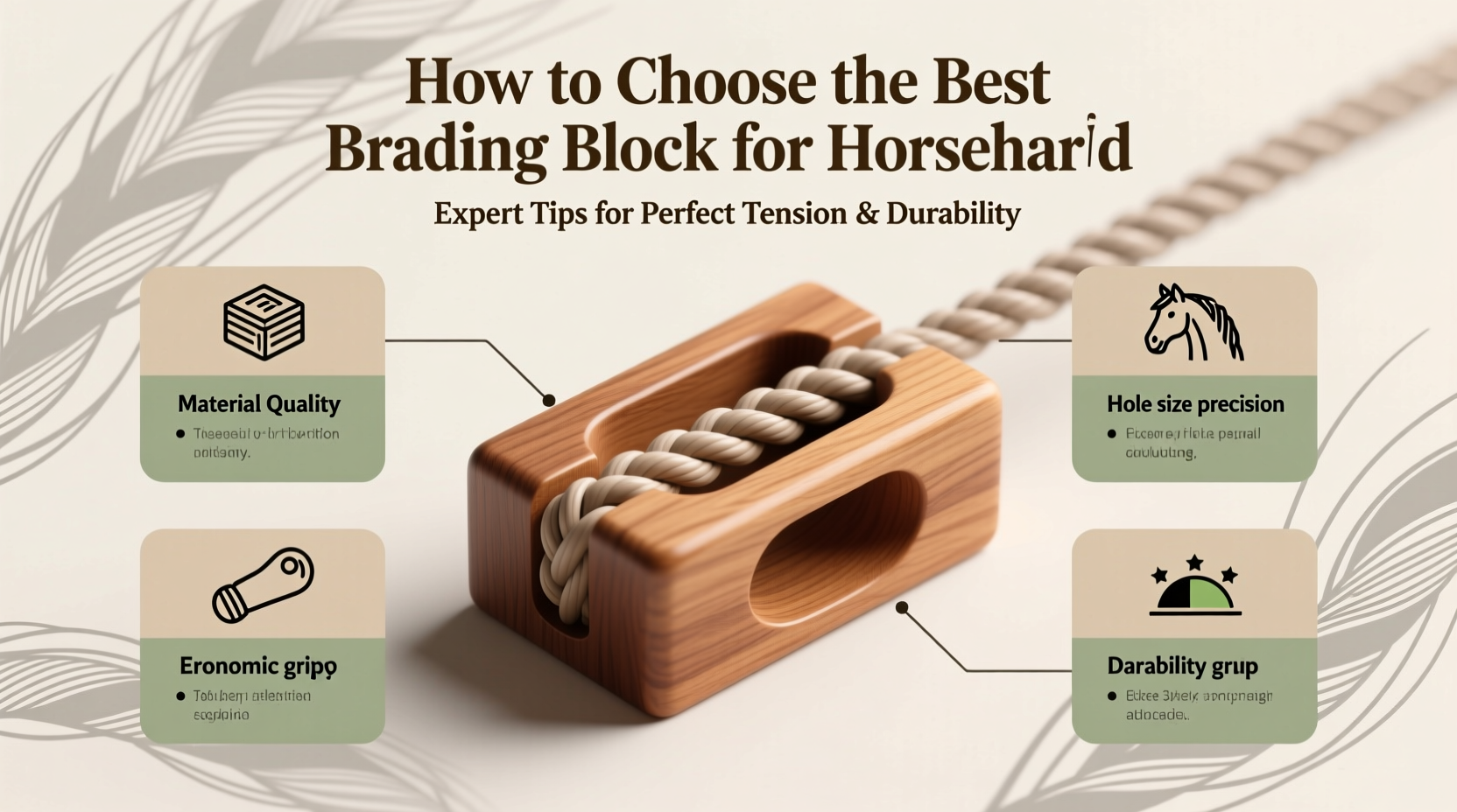 How to Choose the Best Braiding Block for Horsehair: A Complete Buying ...