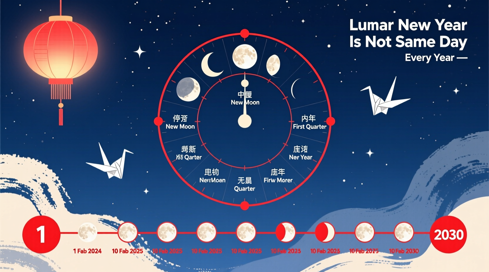 Lunar New Year Is Not the Same Day Every Year