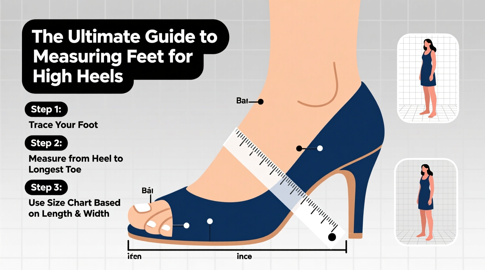The Ultimate Guide To Accurately Measuring Your Feet For High Heel ...