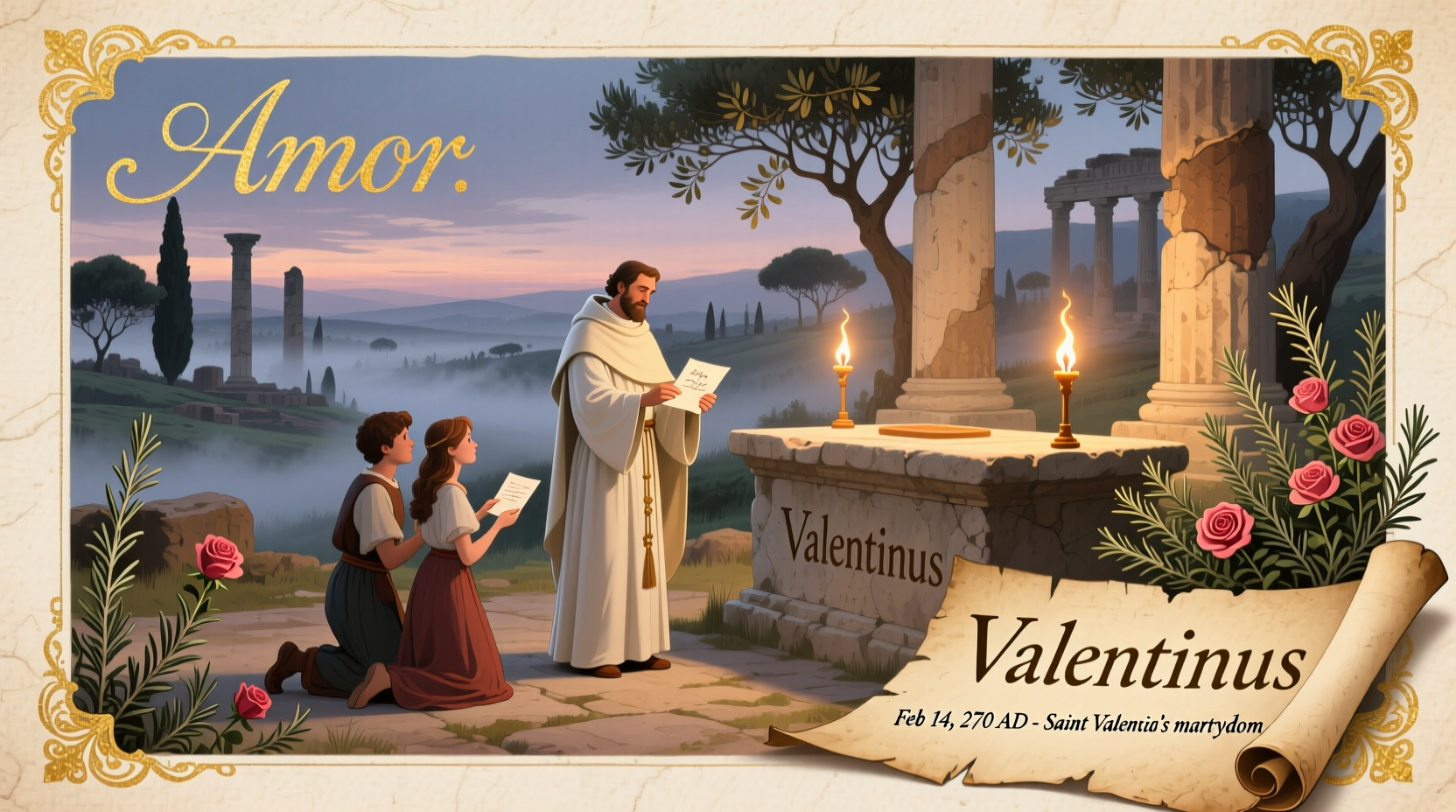 The Origin of Valentine's Day: Ancient Roots and Traditions