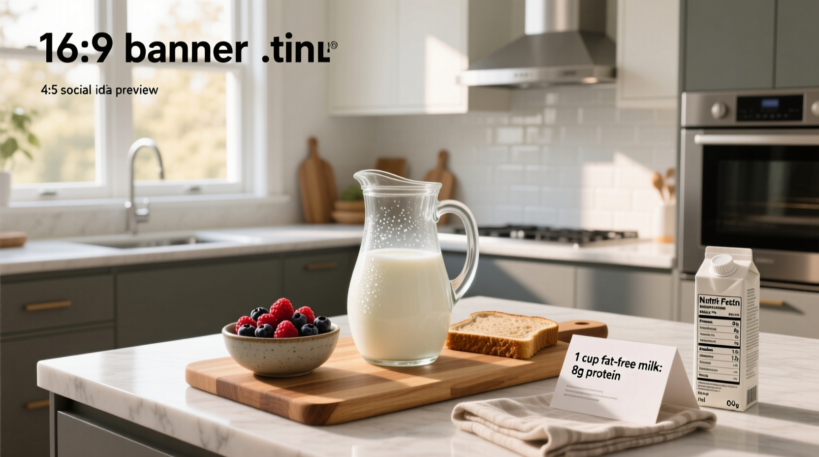 How Much Protein in 1 Cup of Milk? A Practical Guide
