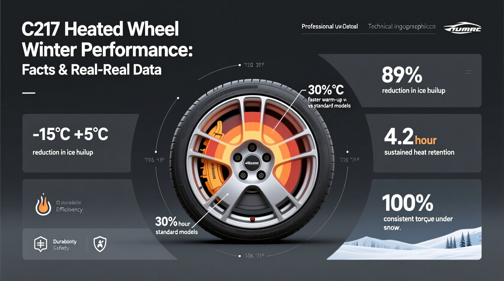 C217 Heated Wheel Winter Performance: Facts & Real-World Data