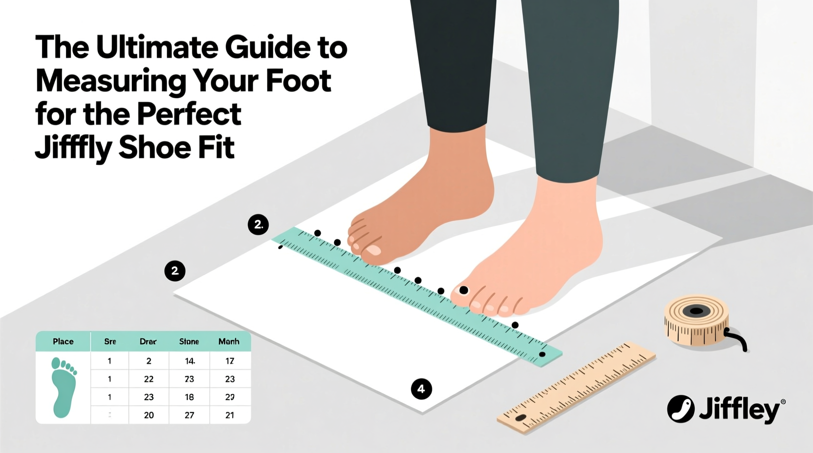 The Ultimate Guide To Measuring Your Foot For The Perfect Jifffly Shoe Fit
