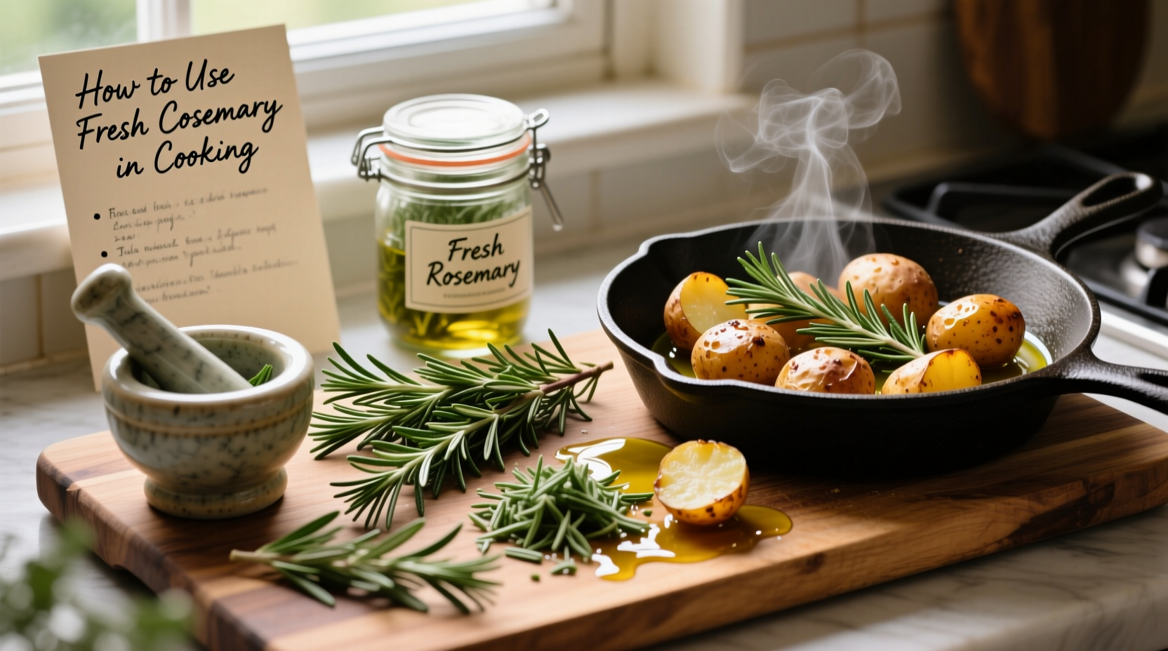 How to Use Fresh Rosemary in Cooking: Tips & Recipes
