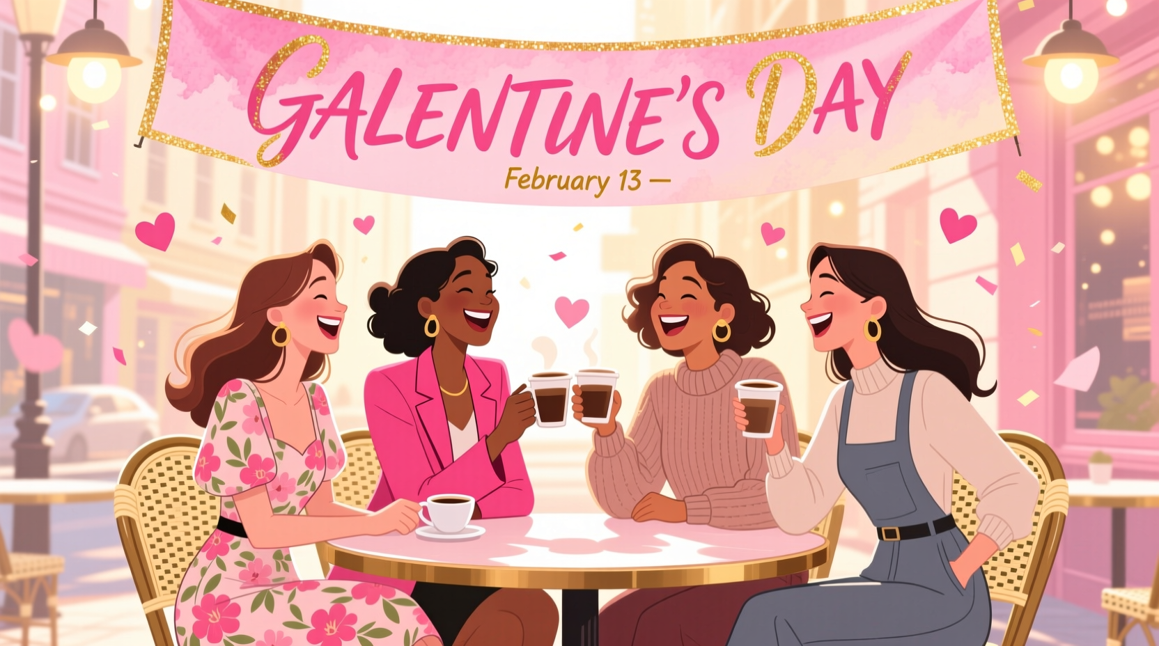 Galentine's Day Is on February 13