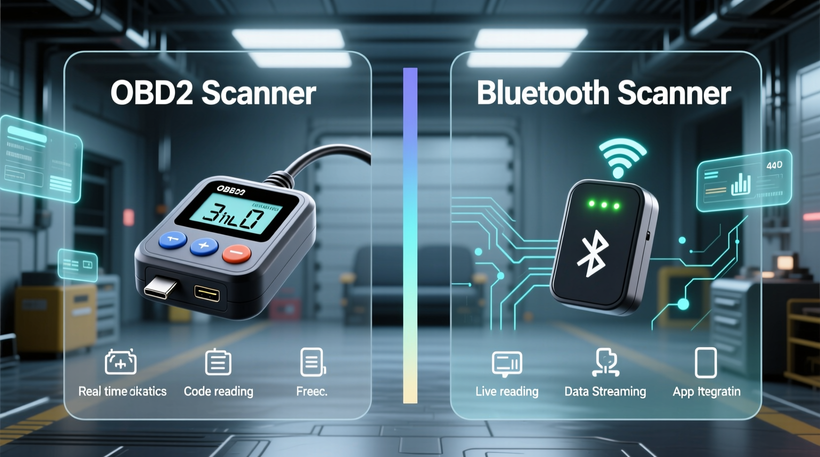 OBD2 Scanner vs Bluetooth Scanner: Key Differences Explained