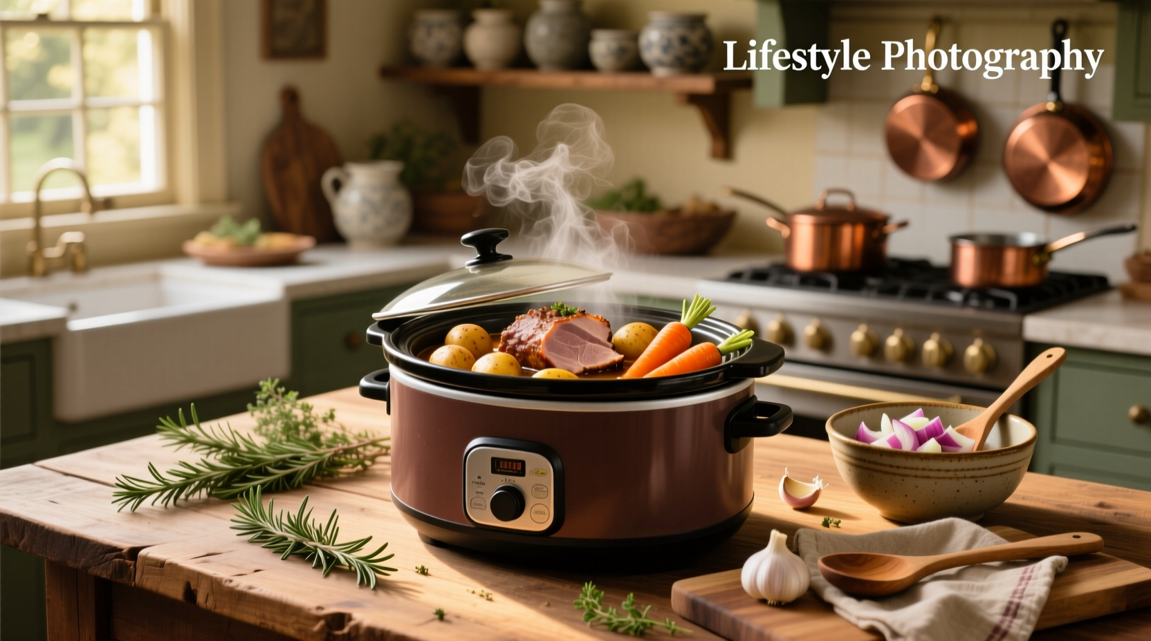 How to Cook Slow Cooker Pork Loin with Potatoes and Carrots